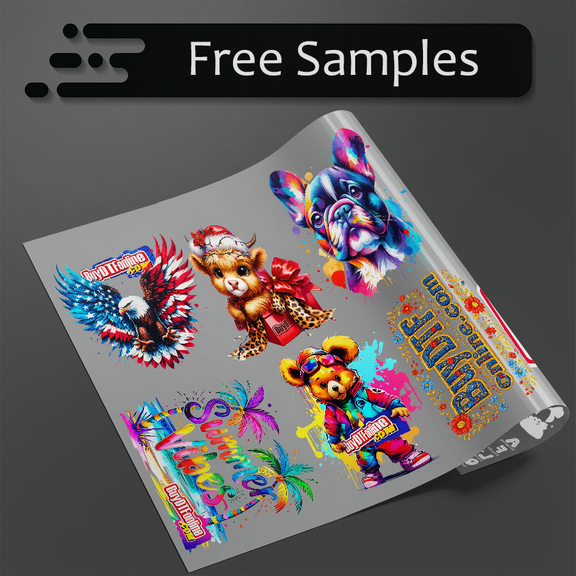 Free DTF Transfers Sample Pack – Buy DTF online